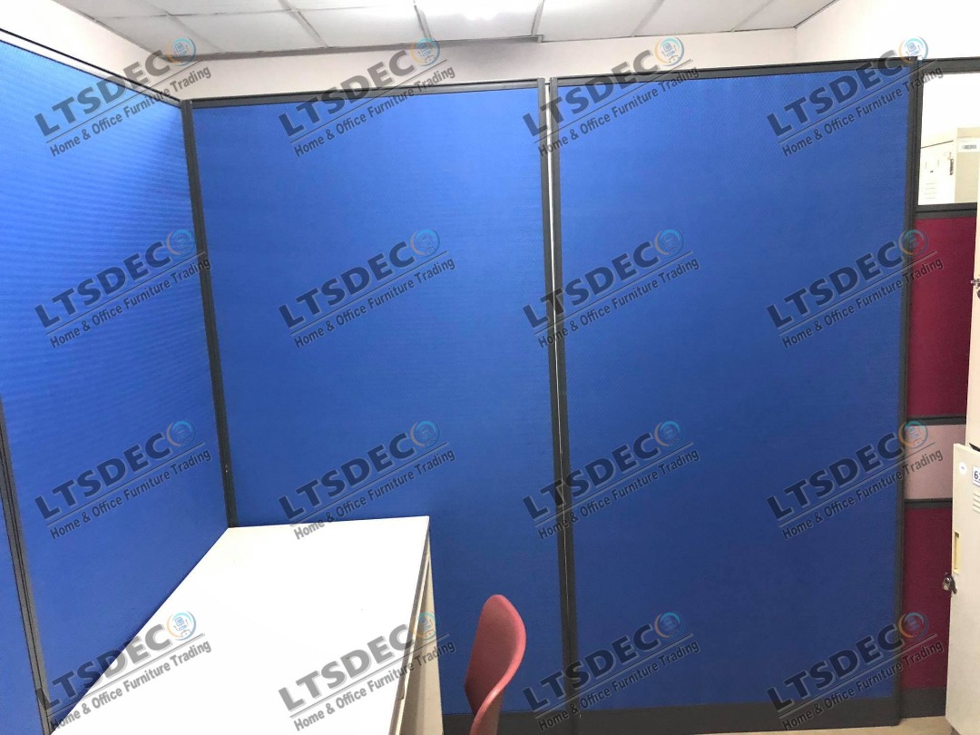 HIGH WALL PANEL OFFICE FURNITURE AND PARTITIONS, Furniture & Home ...