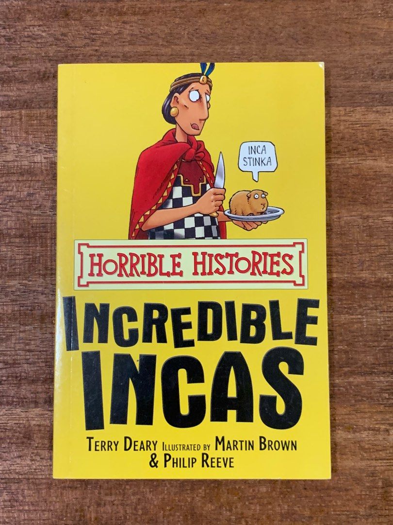 Horrible Histories Incredible Incas book by Terry Deary, Martin Brown ...