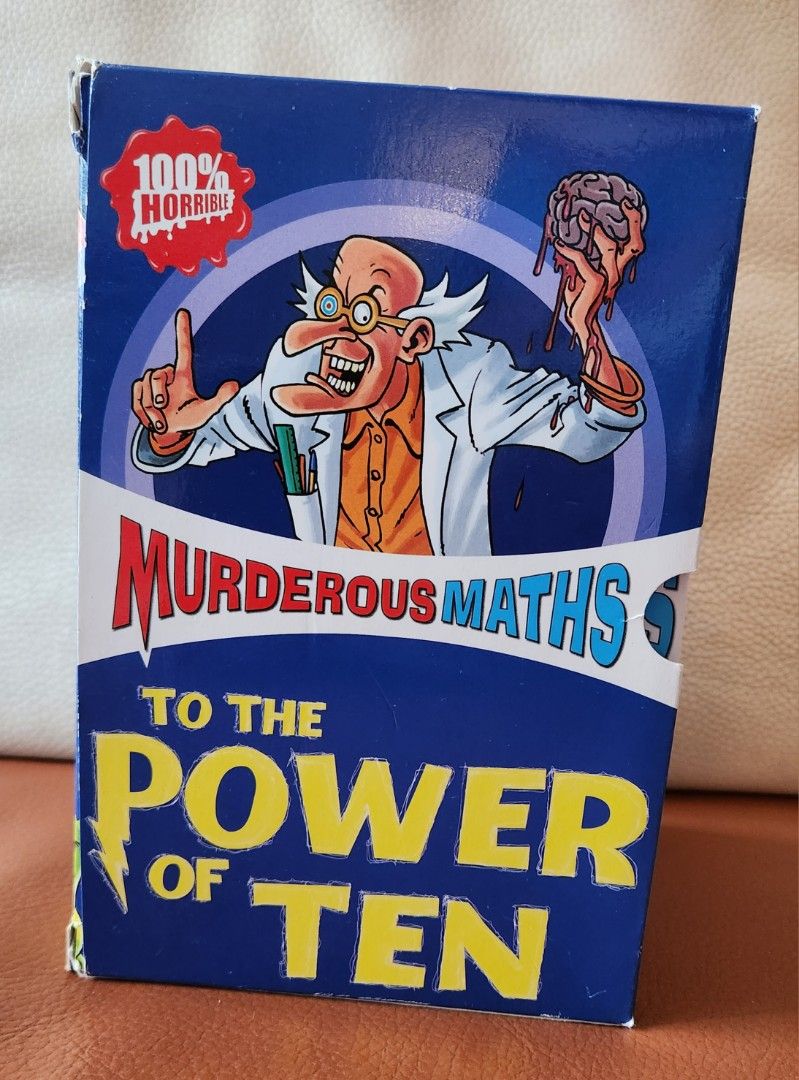 Horrible Math Murderous Maths To The Power of Ten (10 Books), 興趣及遊戲, 書本 ...