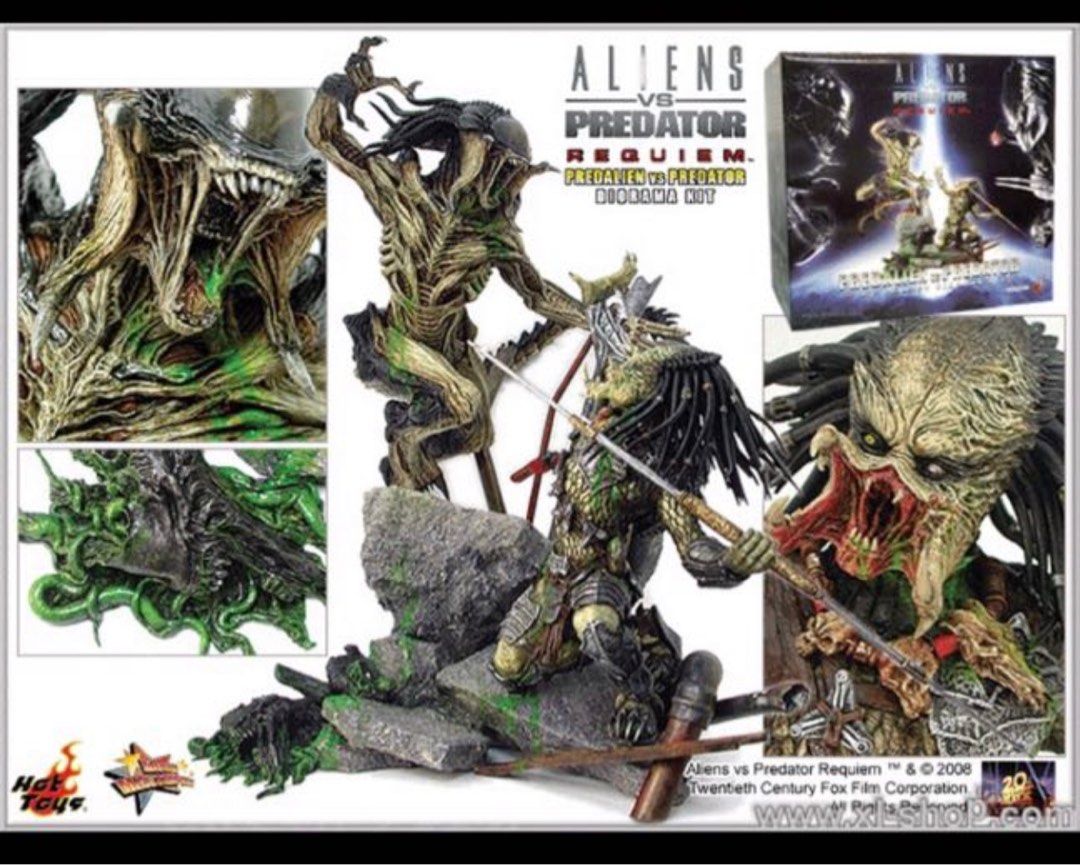 Hot toys alien vs predator boxset, Hobbies & Toys, Toys & Games on ...