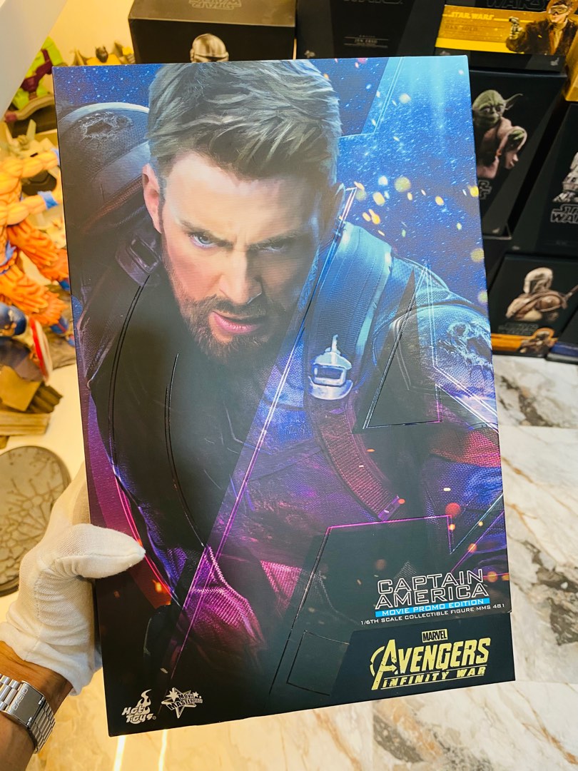 HOT TOYS CAPTAIN AMERICA IW, Hobbies & Toys, Toys & Games on Carousell