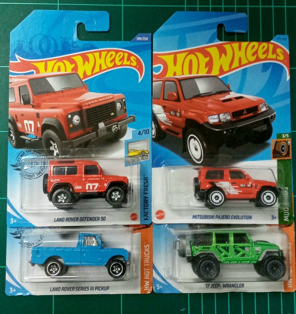 Hot Wheels 4x4, Hobbies & Toys, Toys & Games on Carousell
