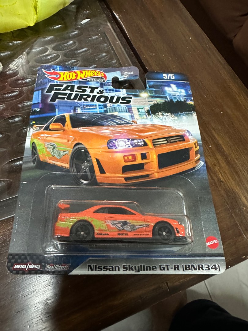 Hot wheels , GTR R34, Hobbies & Toys, Toys & Games on Carousell