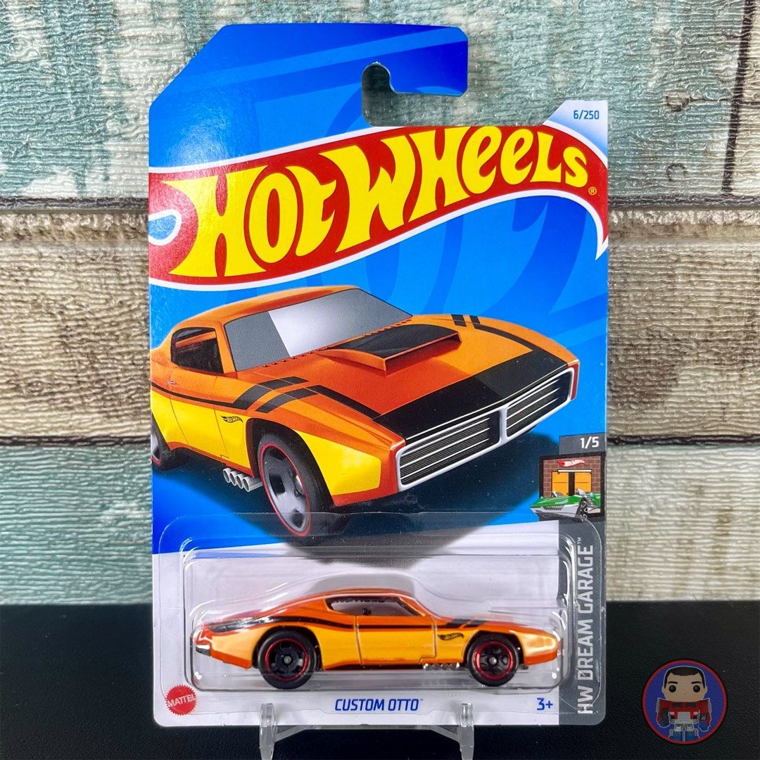 Hot Wheels Custom Otto (HW Dream Garage) 1:64 Scale Diecast Model Car ...
