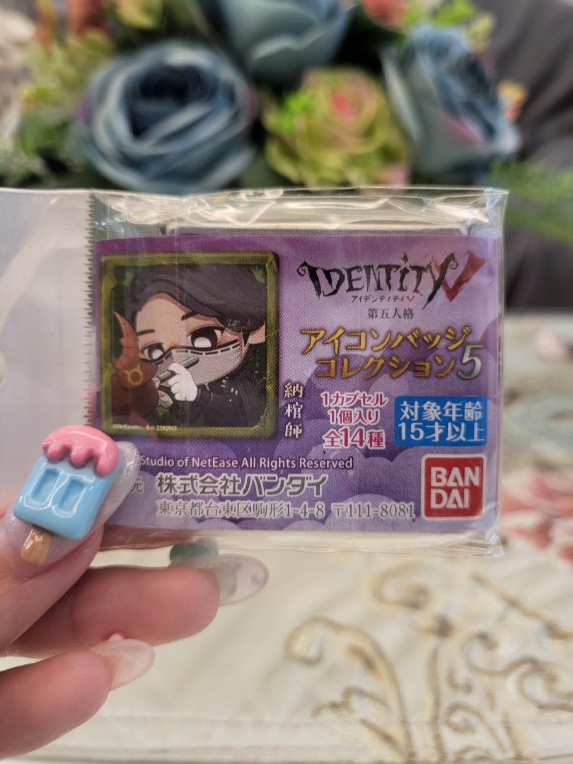 Identity V Edgar Valden Square Badge, Hobbies & Toys, Toys & Games on ...