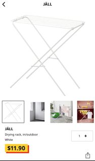 IKEA Clothes Drying Rack, Furniture & Home Living, Home Improvement ...