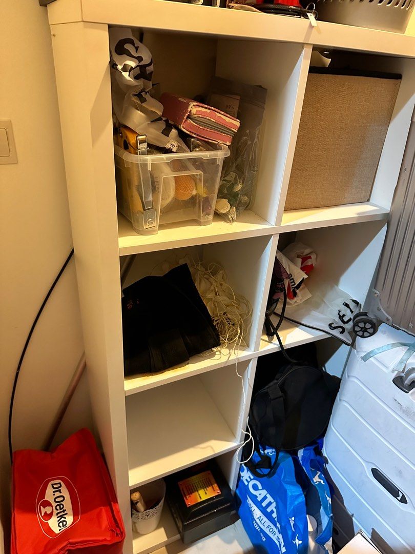 IKEA FLYSTA Shelf 4x2 , Furniture & Home Living, Furniture, Shelves ...