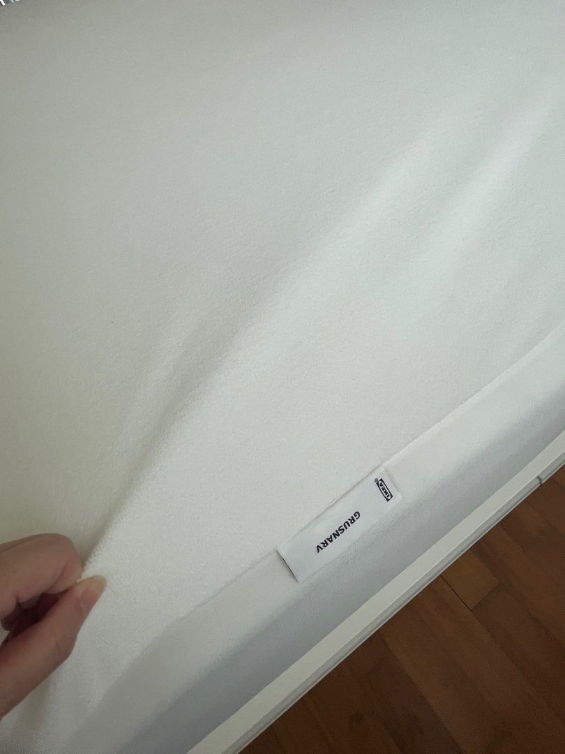 IKEA Queen Size Bed Frame 150 x200 with 4 Storage Boxes, Furniture & Home Living, Furniture, Bed ...