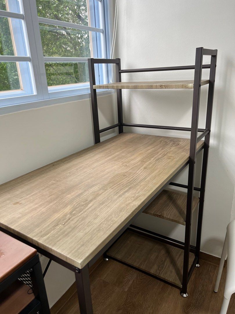 Ikea Study Table, Furniture & Home Living, Furniture, Tables & Sets on ...