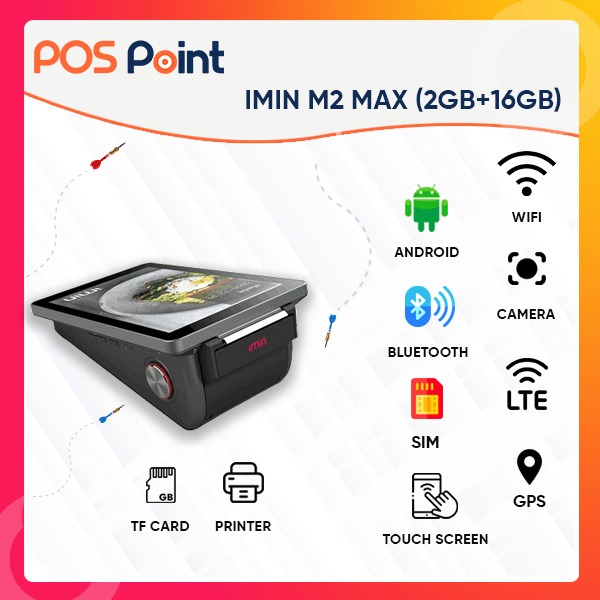 Imin M2 Max - Android handheld POS with built-in 57mm Printer ...