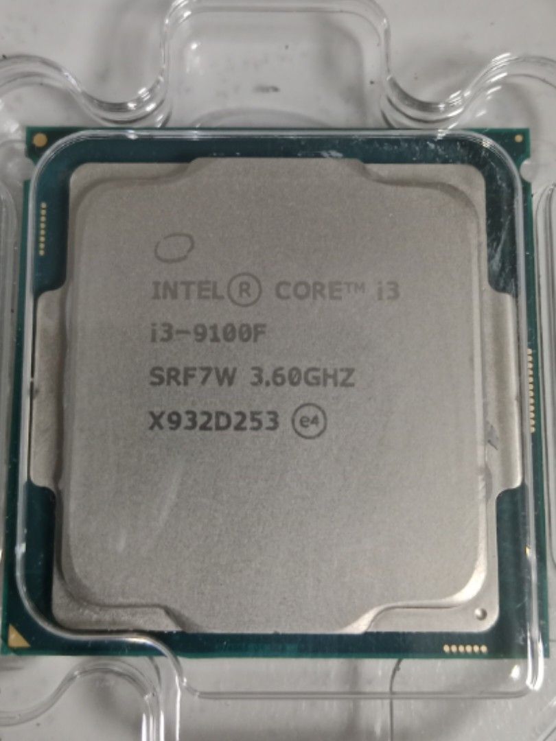 Intel i3-9100F, Computers & Tech, Parts & Accessories, Computer Parts on Carousell