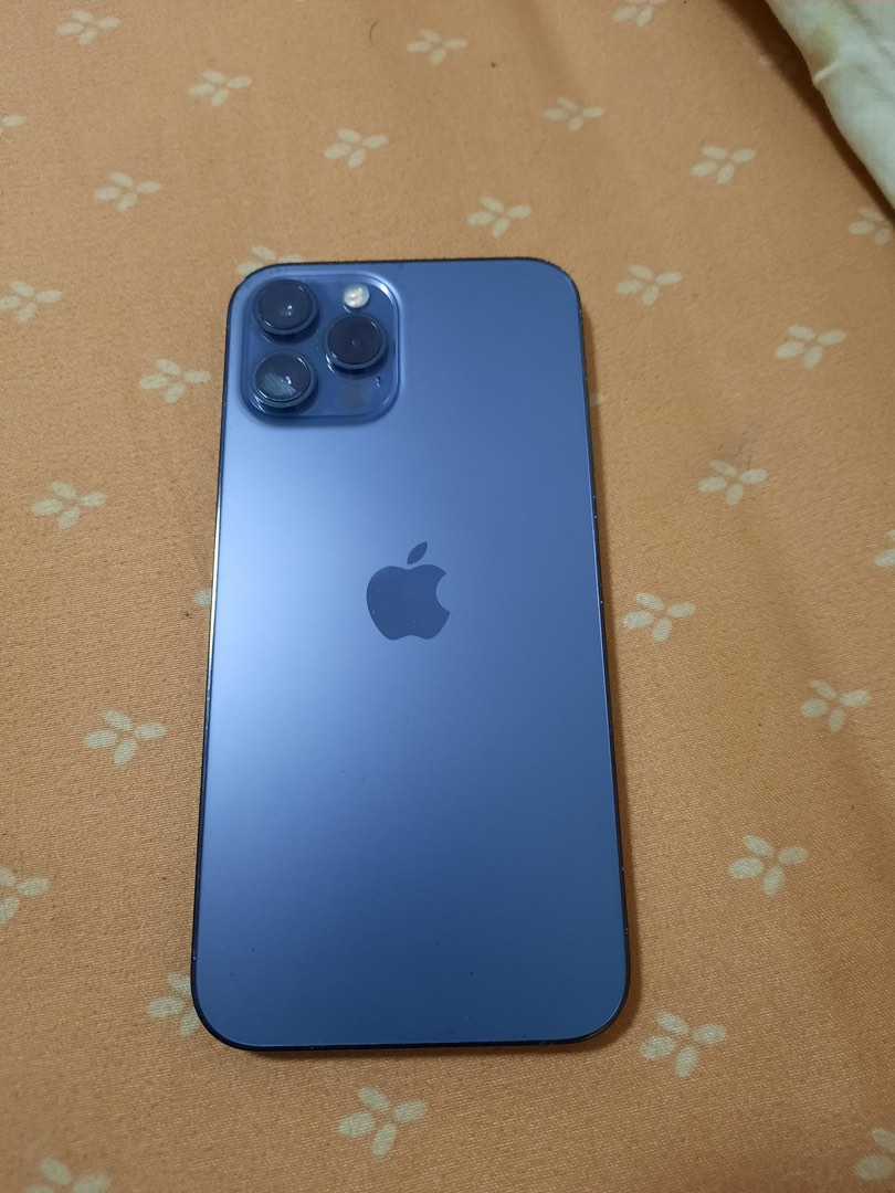 iPhone 12 Pro Max Pacific Blue 128GB, Mobile Phones & Gadgets, Mobile ...