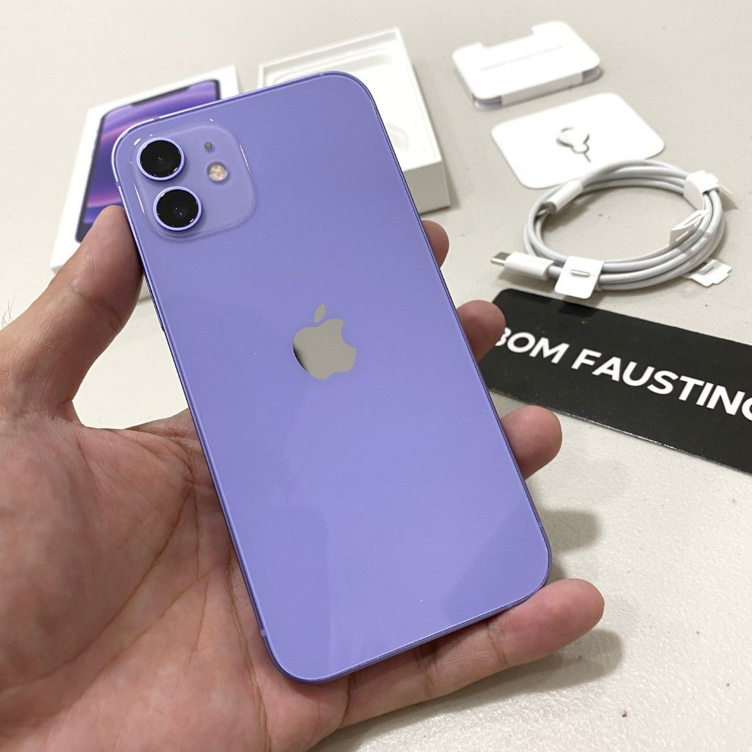 IPHONE 12 PURPLE 128GB, Mobile Phones & Gadgets, Mobile Phones, iPhone ...