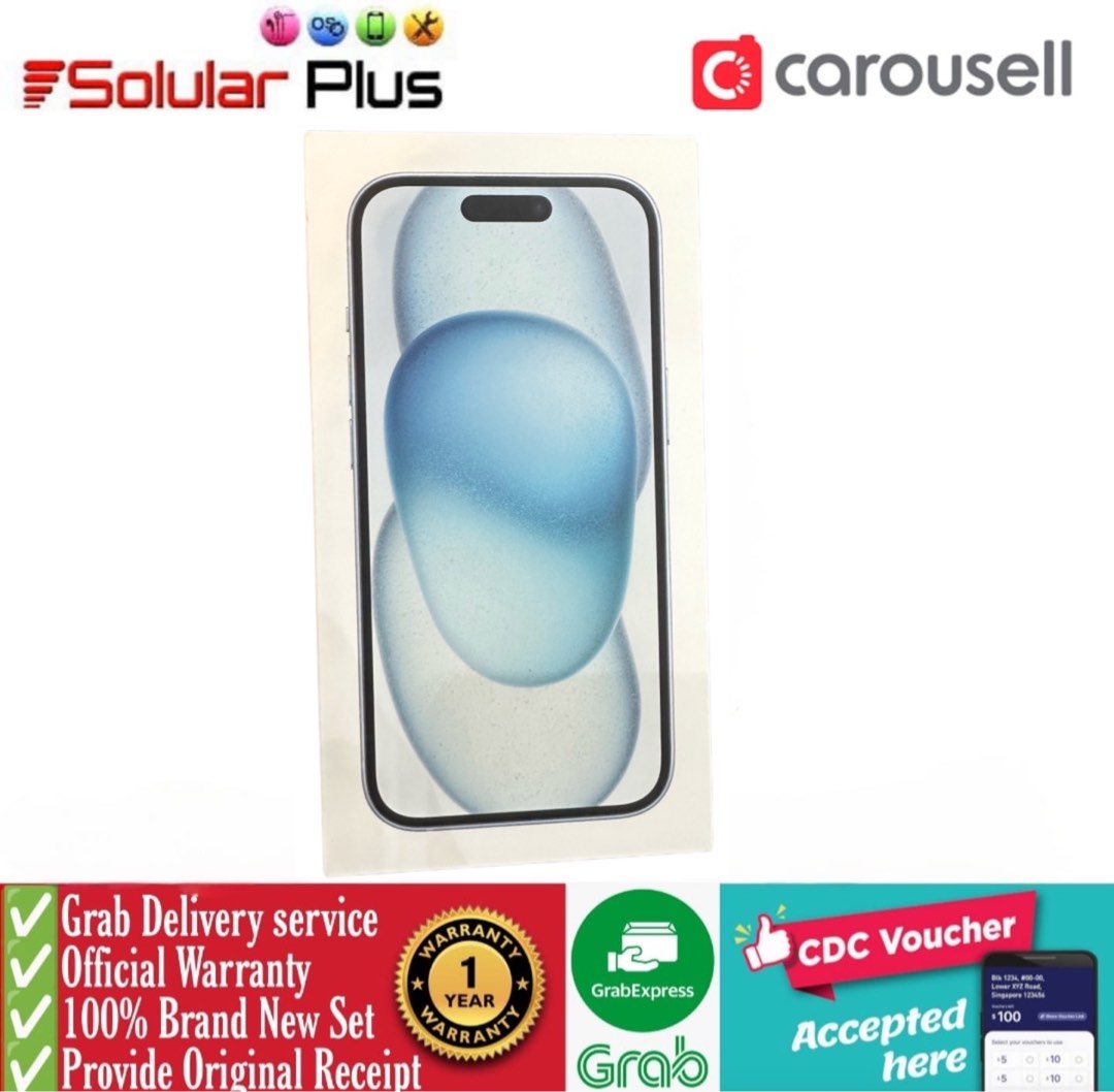 iPhone 15 Blue 128GB, Mobile Phones & Gadgets, Mobile Phones, iPhone ...