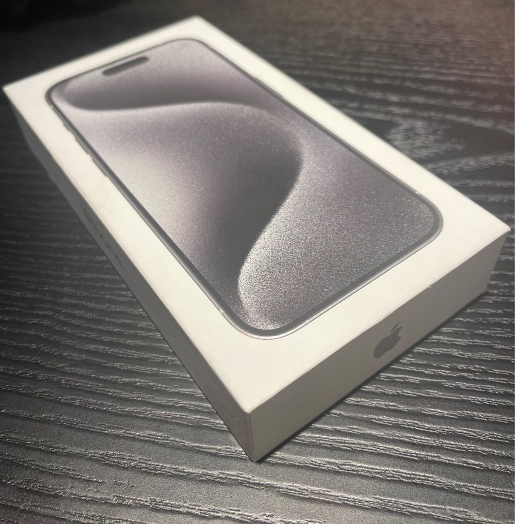 iPhone 15 Pro White Titanium 128GB, Mobile Phones & Gadgets, Mobile ...