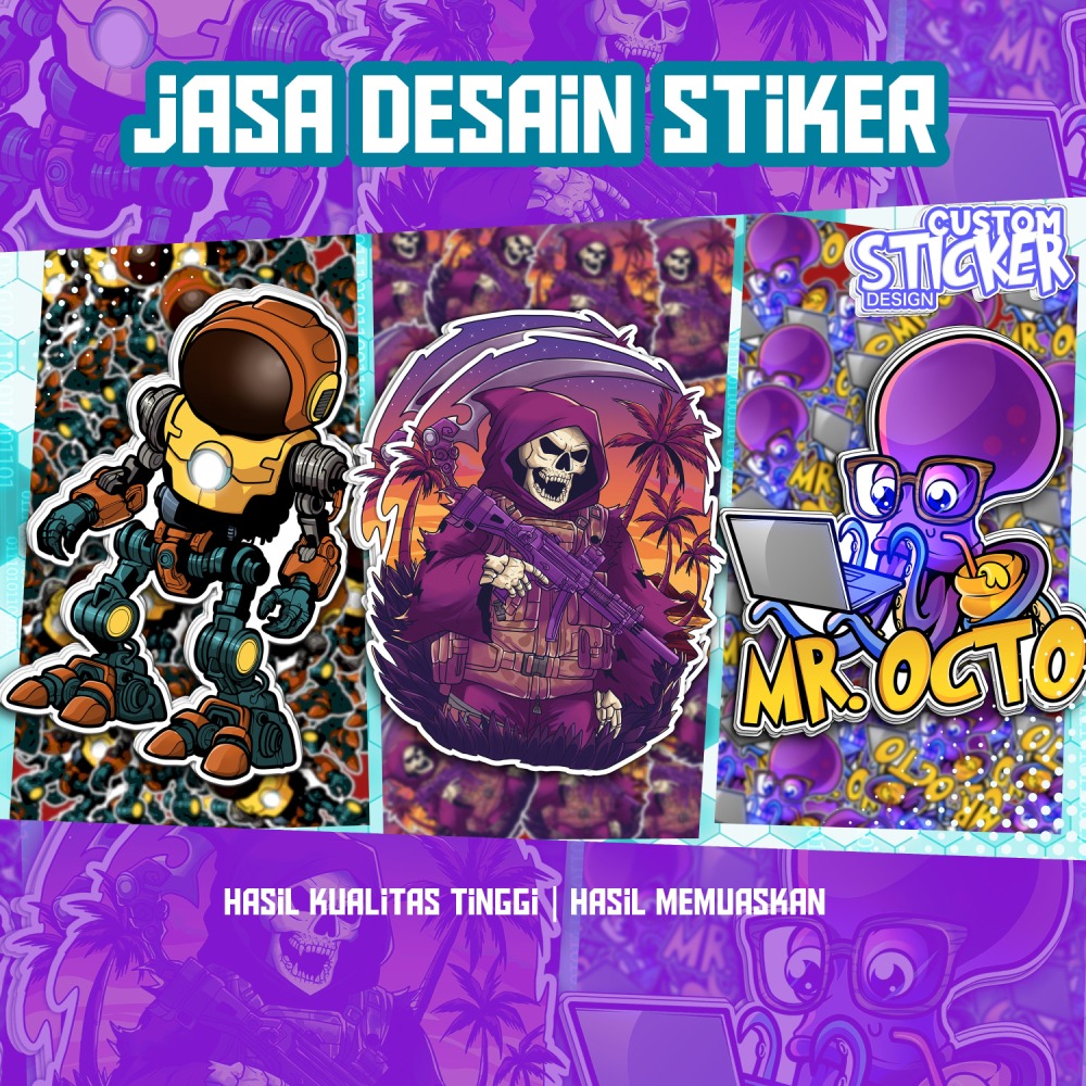 Jasa Desain Sticker, Label, Brand, UMKM di Kecamatan Pedurungan Kota ...