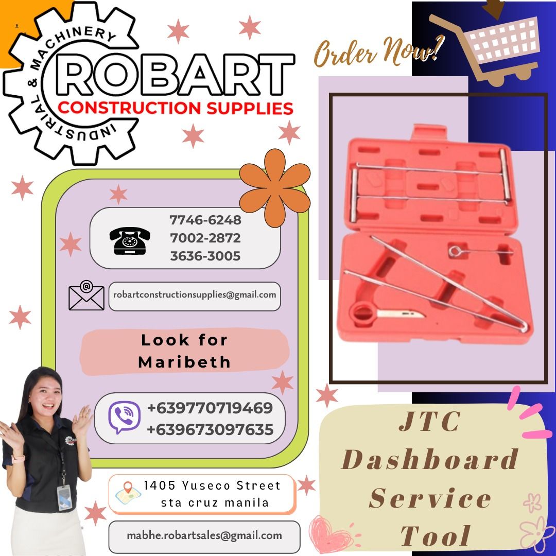 JTC Dashboard Service Tool, Commercial & Industrial, Construction Tools & Equipment on Carousell