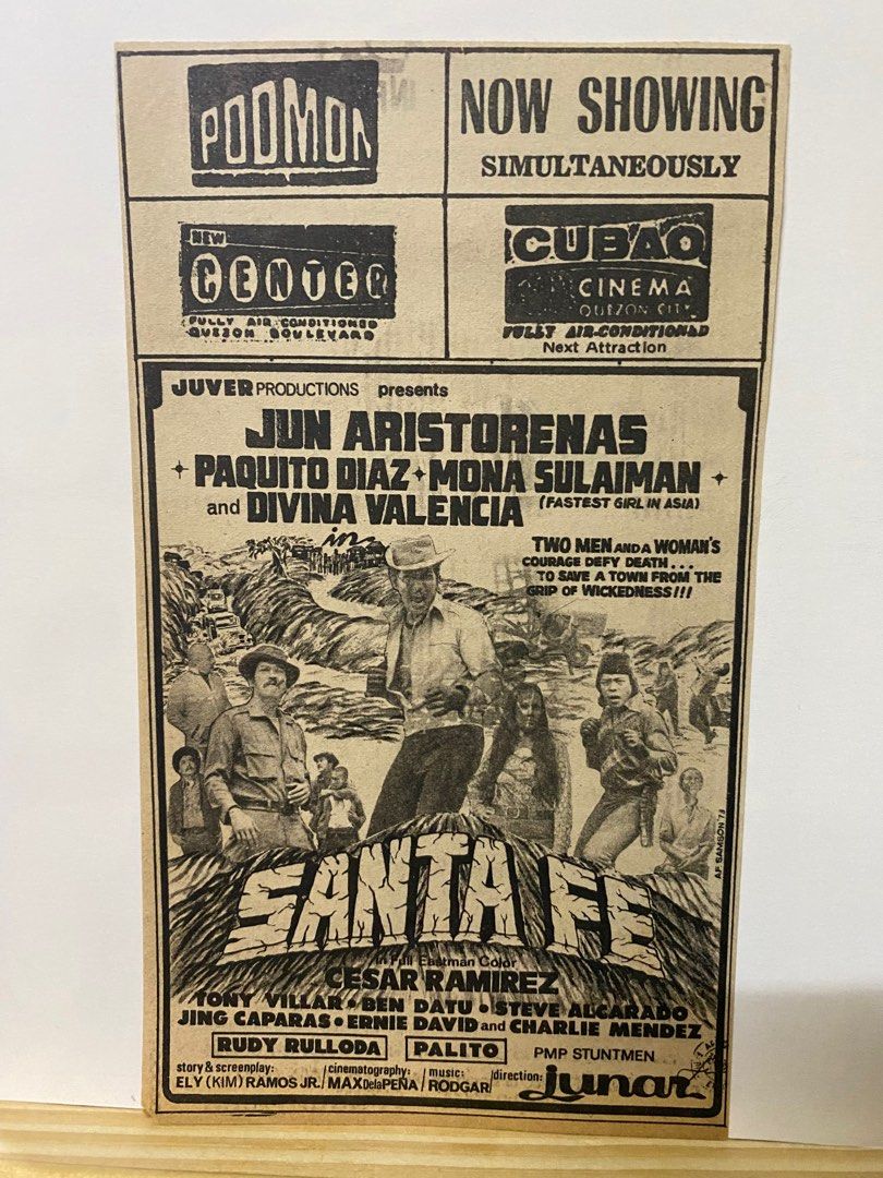 Jun Aristorenas Paquito Diaz Mina Sulaiman Divina Valencia SANTA FE ...