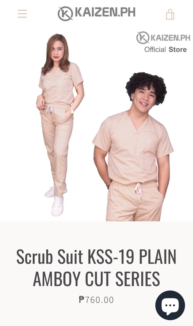 Kaizen scrub suit, Women's Fashion, Dresses & Sets, Sets or Coordinates ...