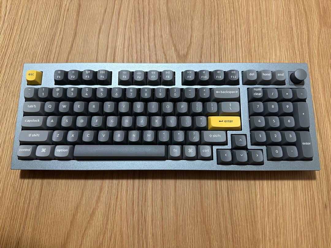 Keychron Q5 Silver (Brown Switch), Computers & Tech, Parts ...