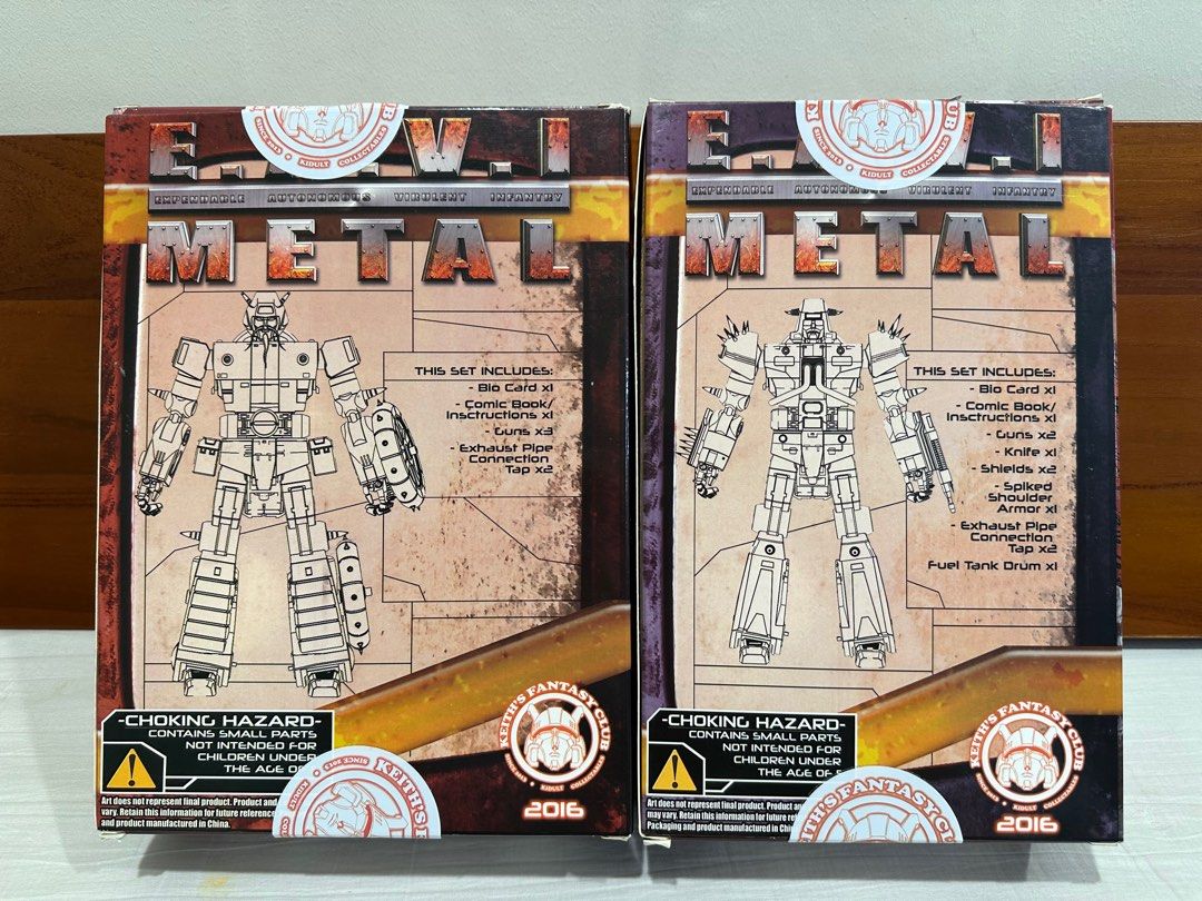 KFC Transformers G1 MP Masterpiece Phase 6A Crash Hog Wreck Gar and ...