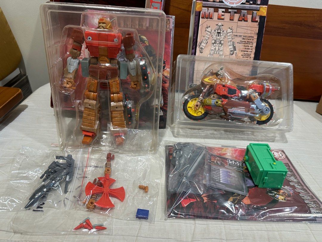 KFC Transformers G1 MP Masterpiece Phase 6A Crash Hog Wreck Gar and ...