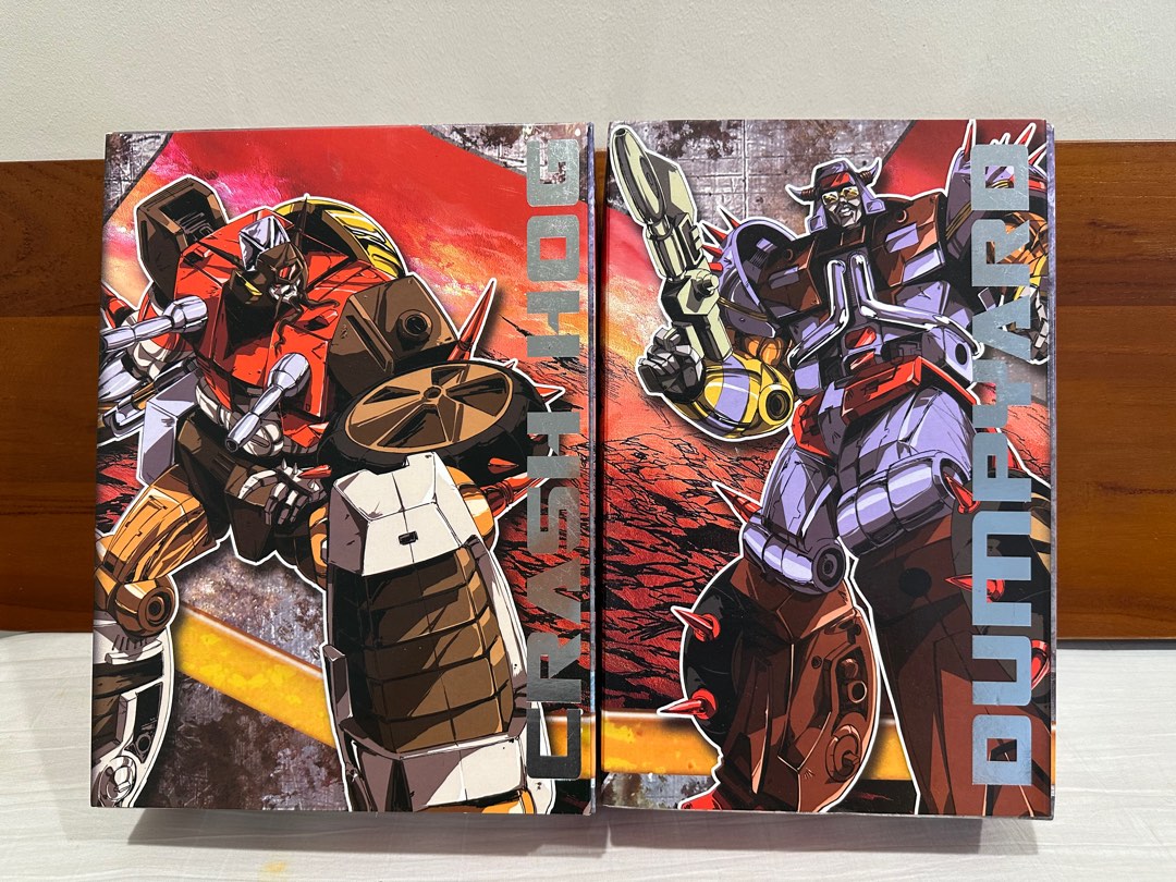 KFC Transformers G1 MP Masterpiece Phase 6A Crash Hog Wreck Gar and ...