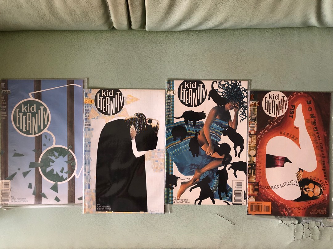 KID ETERNITY, Ann Nocenti, Sean Phillips, DC-Vertigo Comics, P200 EACH ...