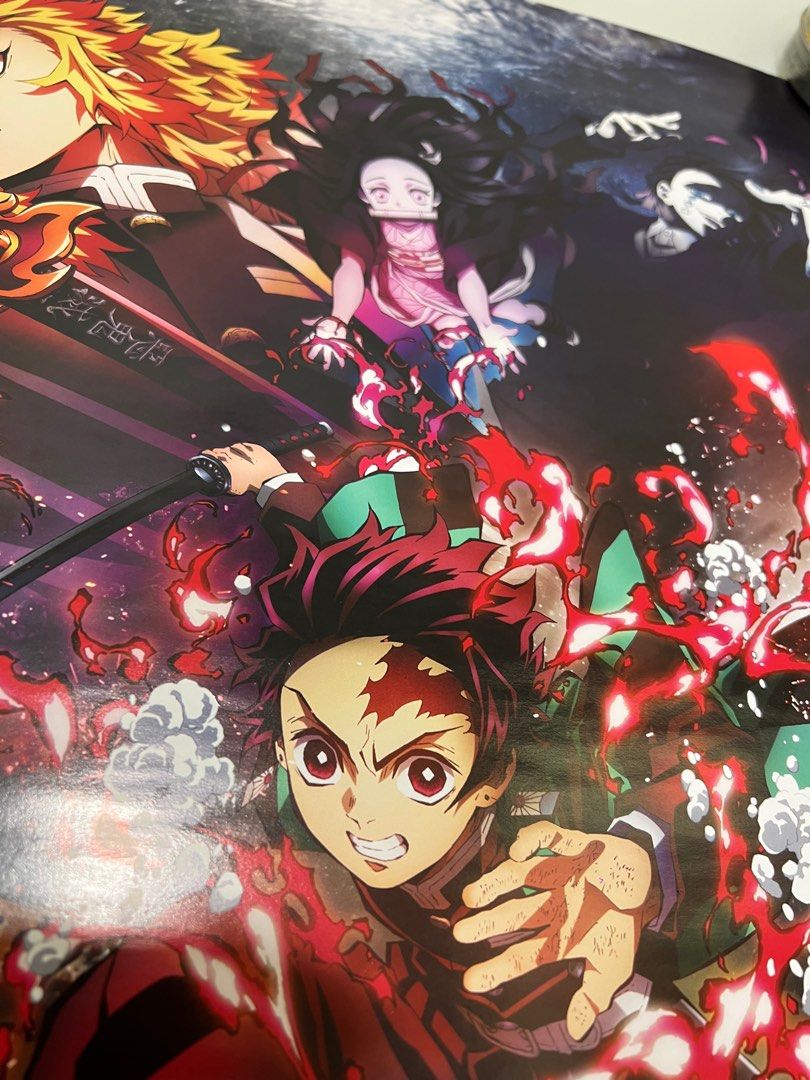 Kimetsu no Yaiba / Demon Slayer Mugen Train Poster, Hobbies & Toys ...