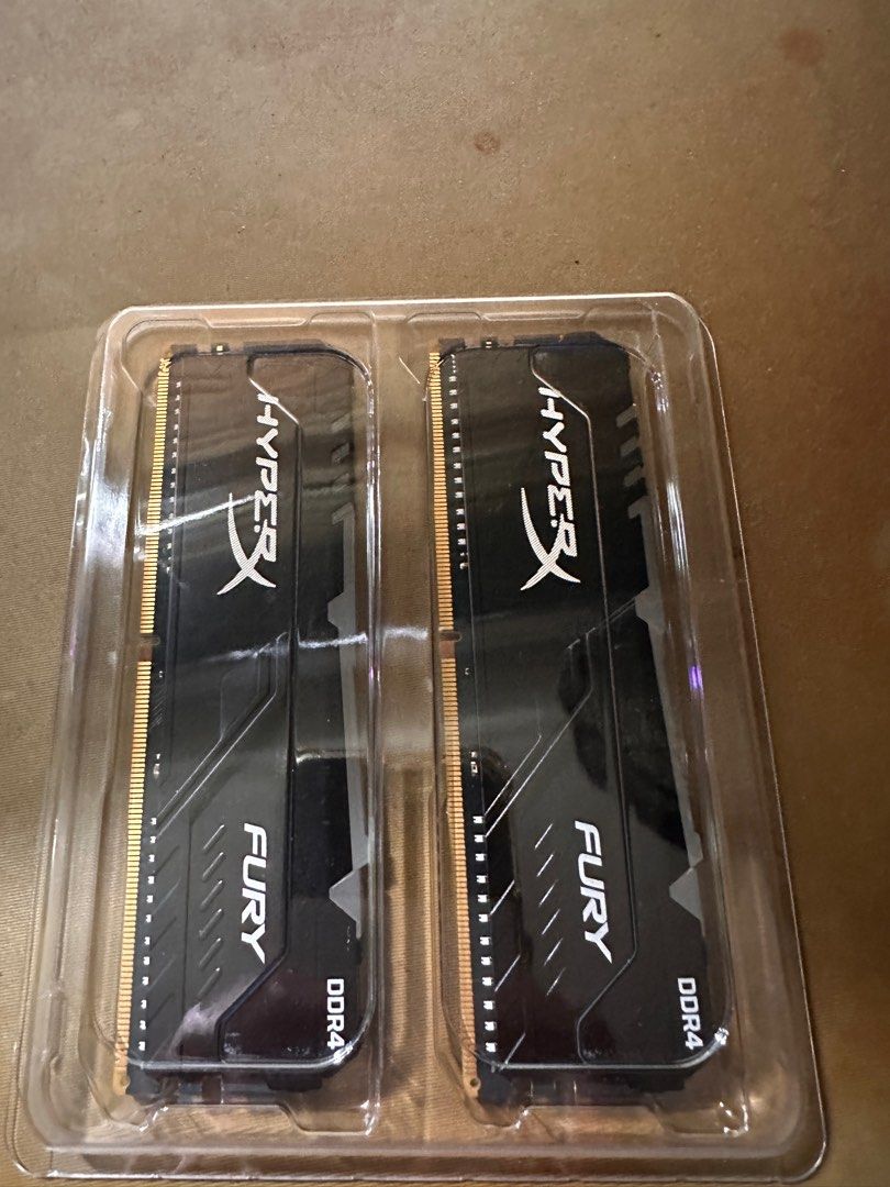 Kingston RGB Hyper X Fury 16GB (2x8GB) 3600mhz, Computers & Tech, Parts ...
