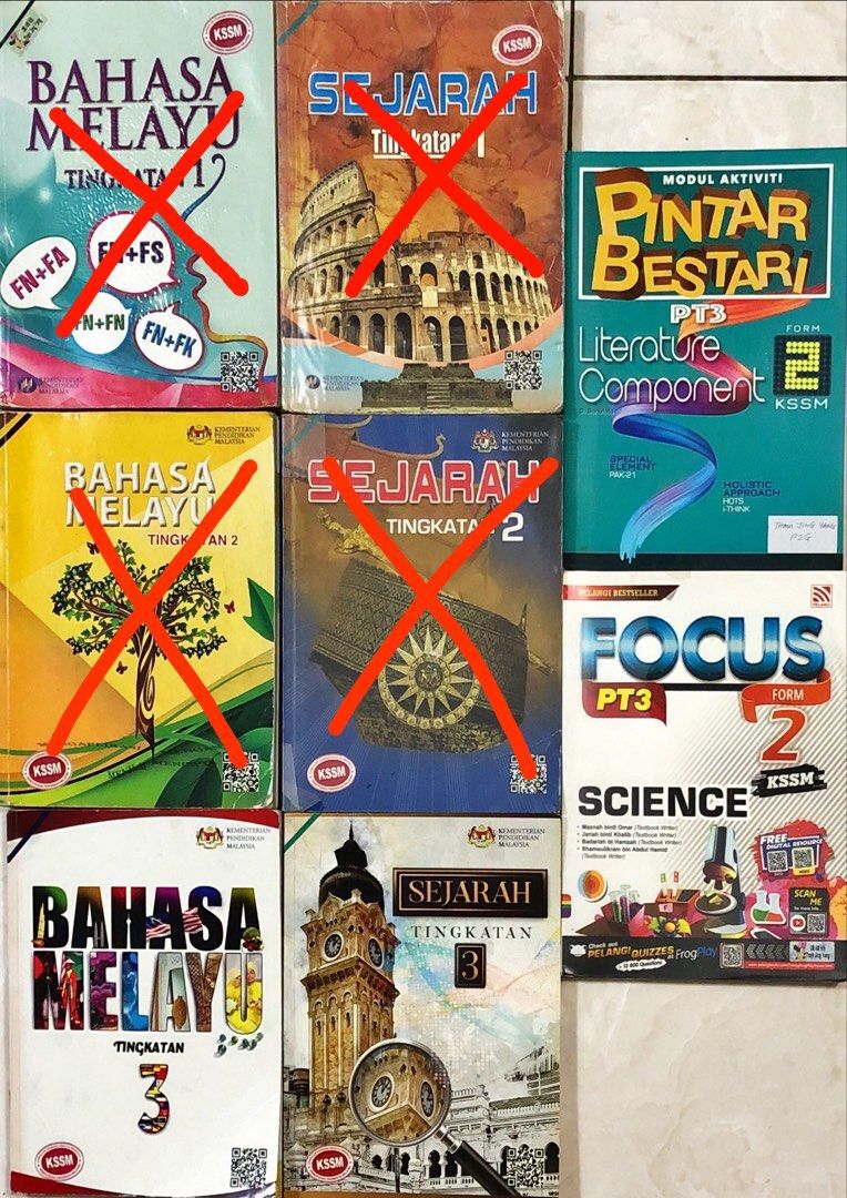 KSSM Text Books-Lower Secondary, Hobbies & Toys, Books & Magazines ...