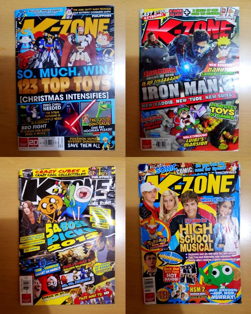K-Zone Magazine Bundle (14 Issues), Hobbies & Toys, Books & Magazines ...