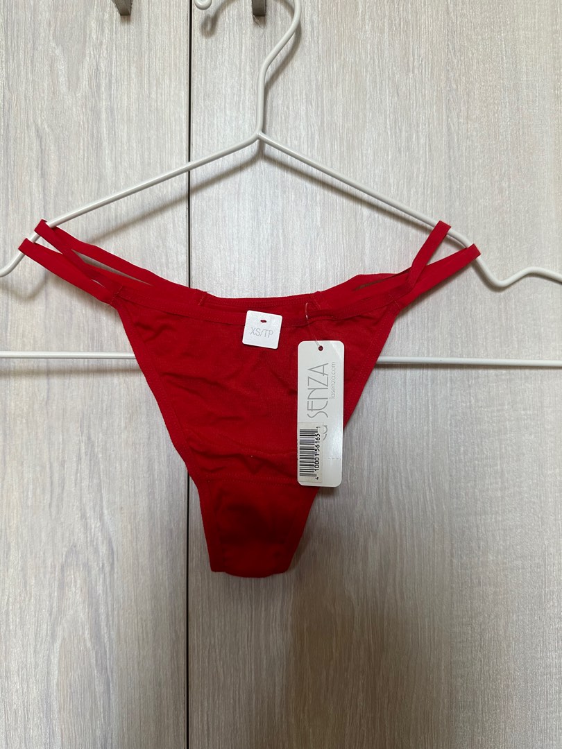 La senza red thong, Women's Fashion, Undergarments & Loungewear on ...