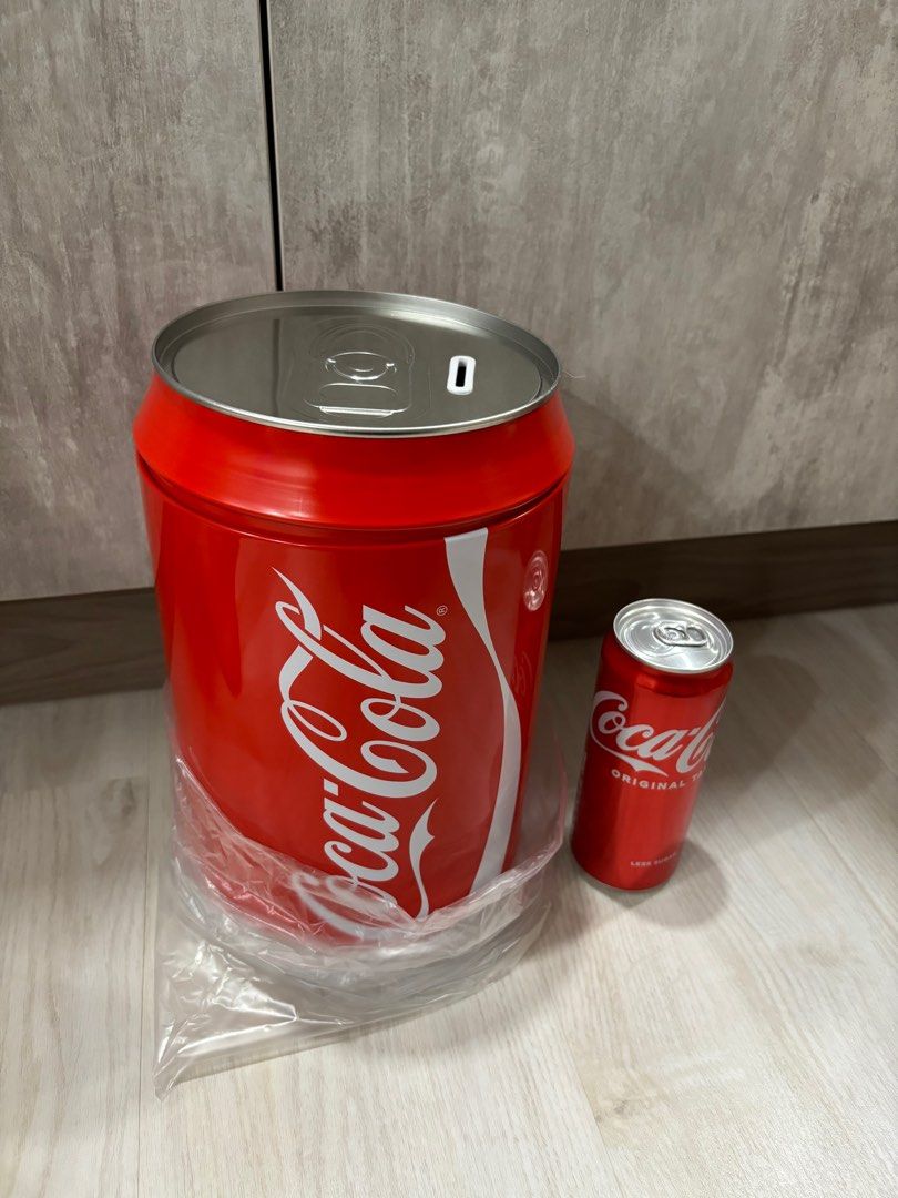 Large Coca Cola coin can bank (not pepsi), Hobbies & Toys, Memorabilia ...
