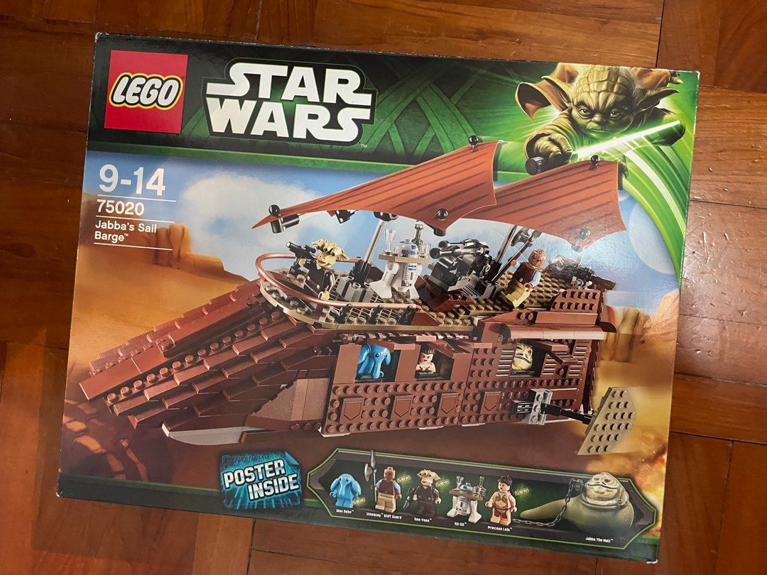 全新LEGO 75020 - Star Wars 系列 - Jabba’s Sail Barge, 興趣及遊戲, 玩具 & 遊戲類 ...