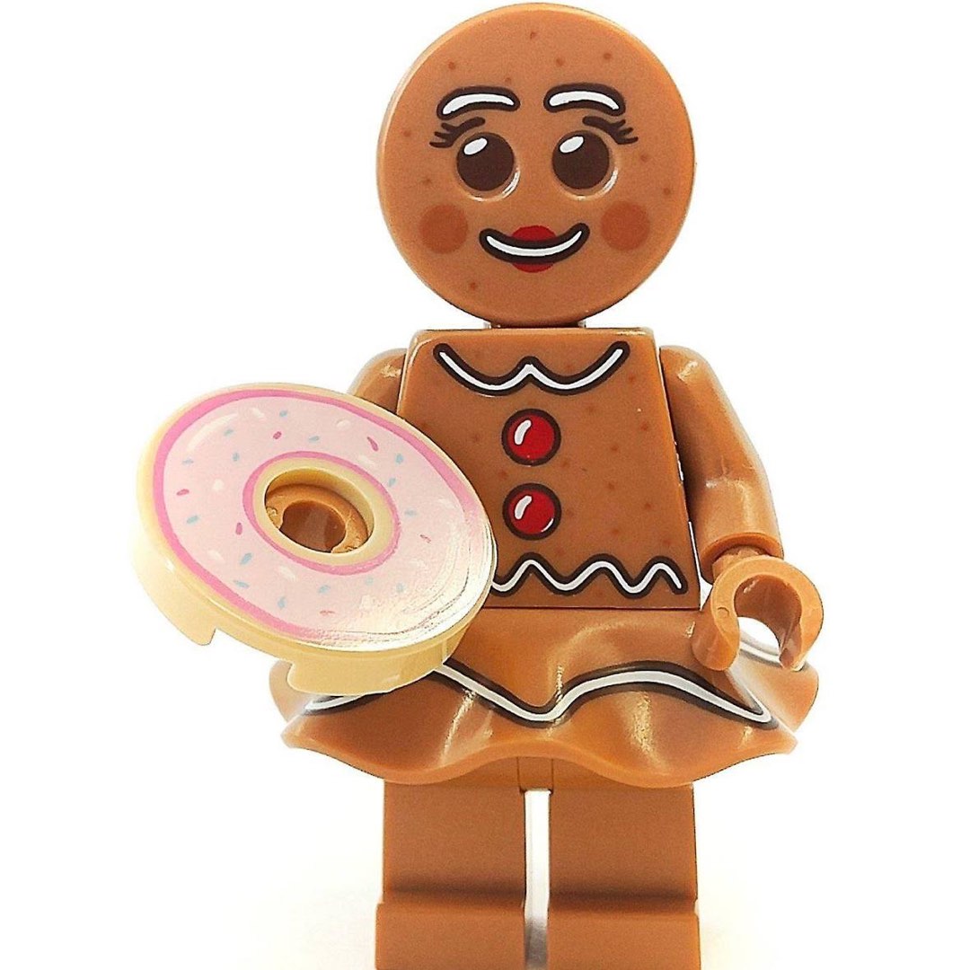 Lego BAM Minifigure - Gingerbread Girl, Hobbies & Toys, Toys & Games on ...