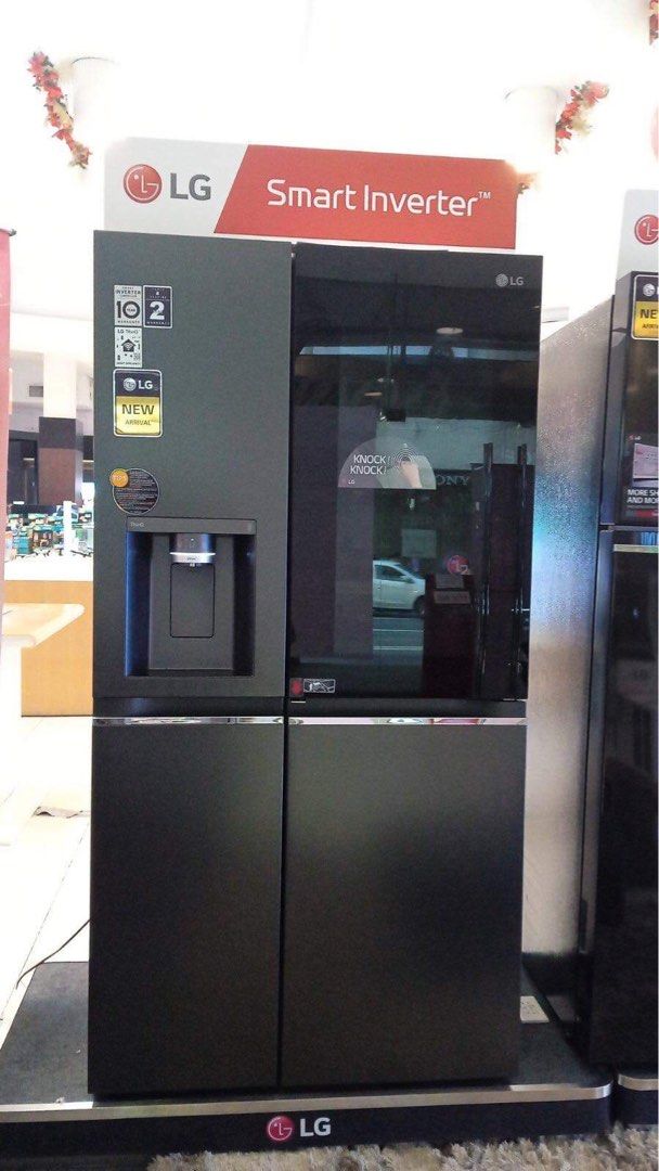 LG INSTAVIEW INVERTER REFRIGERATOR RVS-X238MC RJF-Q242GS, TV & Home ...