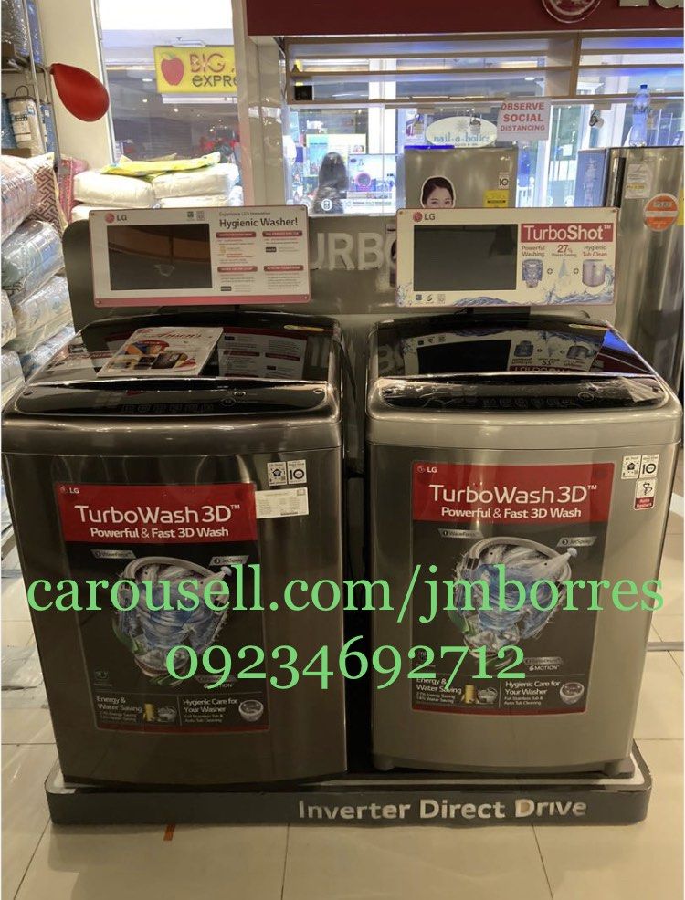 lg top load washing machine direct drive inverter 12kg 15kg 17kg 21kg ...