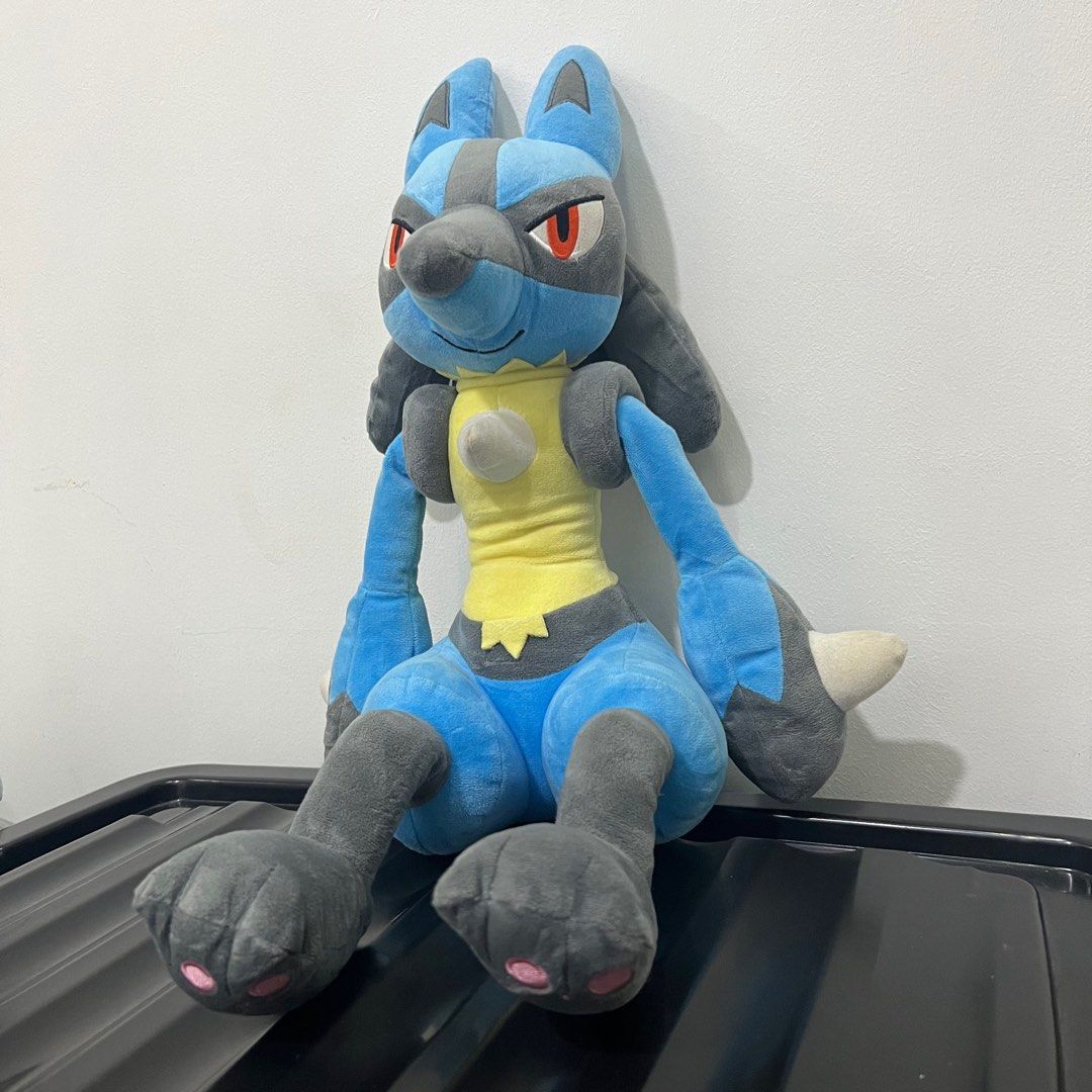 Life Size Lucario Pokemon, Hobbies & Toys, Toys & Games on Carousell