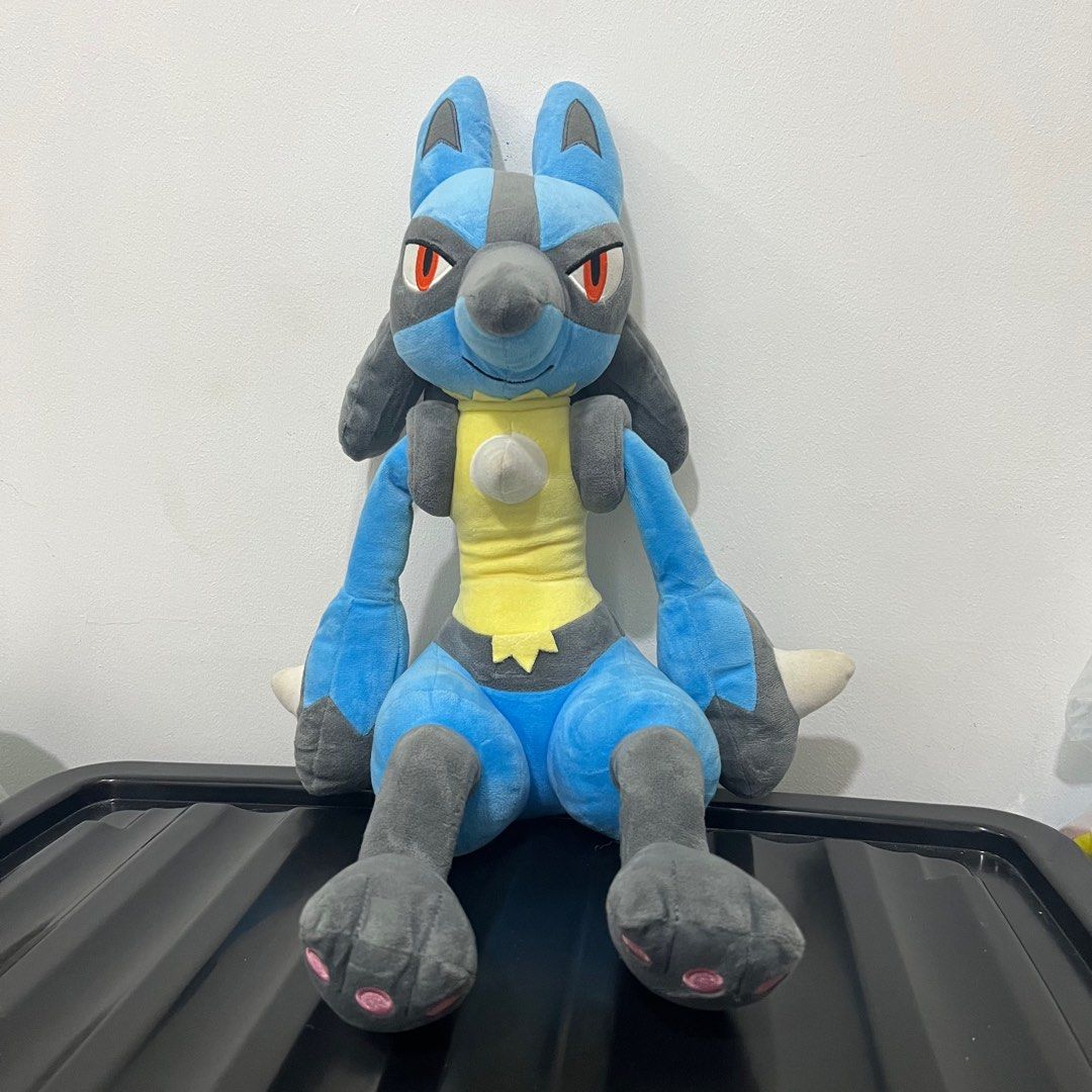 Life Size Lucario Pokemon, Hobbies & Toys, Toys & Games on Carousell