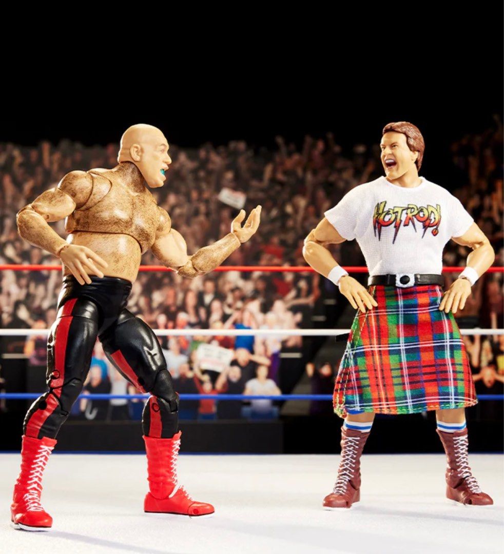 [LIMITED PO] WWE Mattel Ultimate Coliseum Collection 2 Pack Rowdy Roddy ...