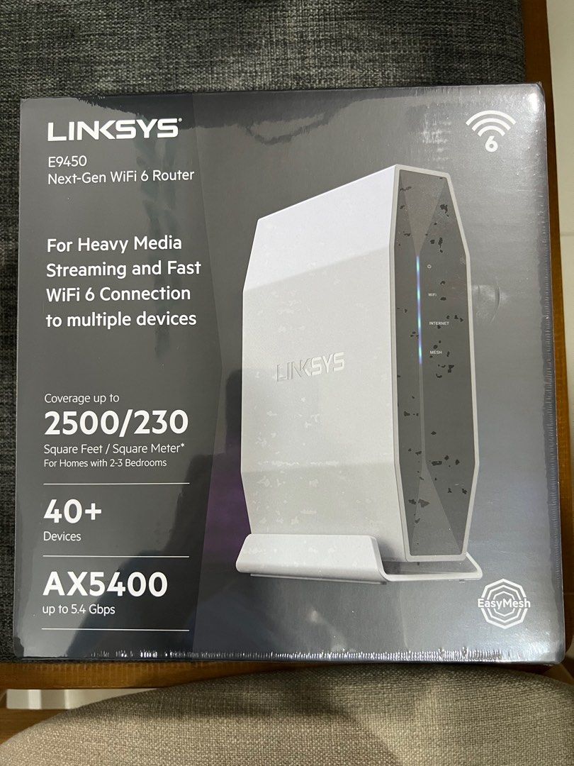 Linksys E9450 Next-Gen WiFi 6 Router, Computers & Tech, Parts ...