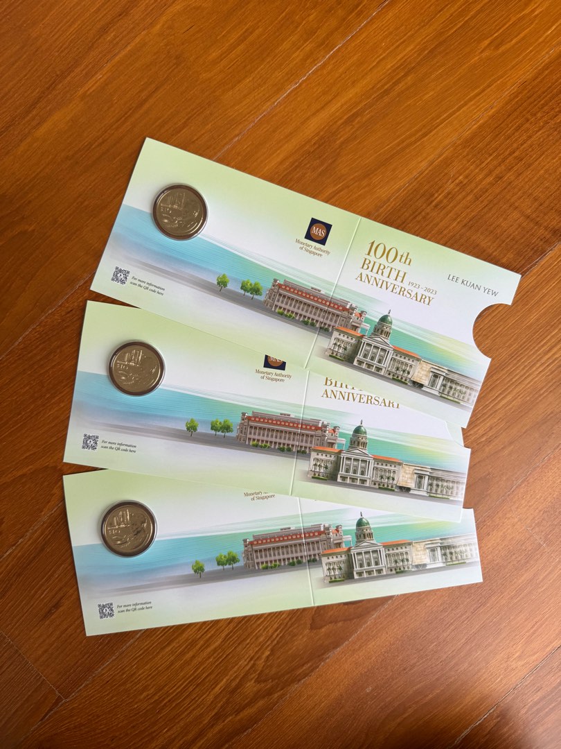 LKY100 Coins, Hobbies & Toys, Memorabilia & Collectibles, Currency on ...