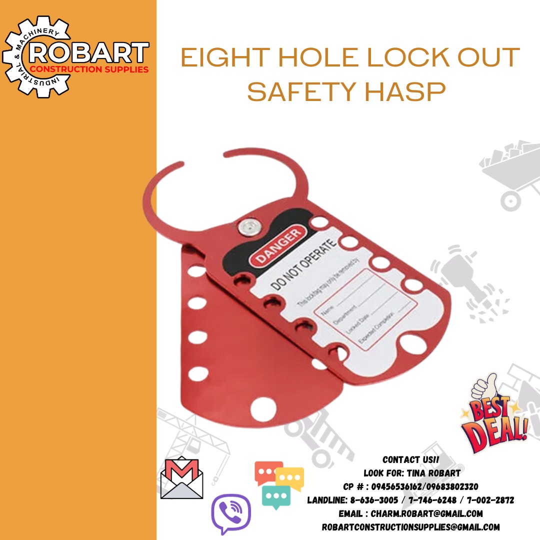 Lock Out Safety Hasp, Commercial & Industrial, Construction & Building ...