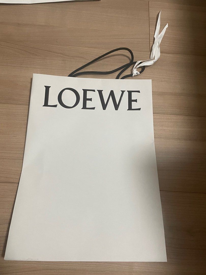 Loewe paper bag, Everything Else on Carousell