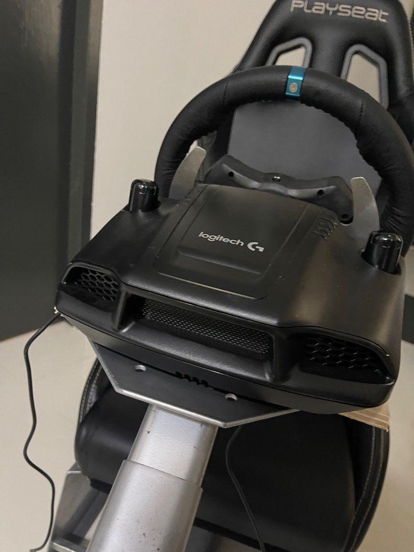 Logitech Driving Force steering wheel, Video Gaming, Gaming Accessories ...