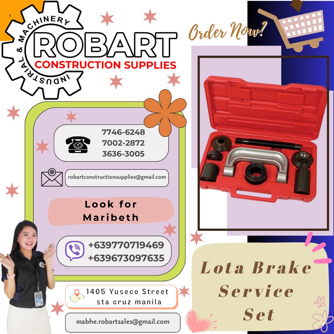 Lota Brake Service Set, Commercial & Industrial, Construction Tools ...