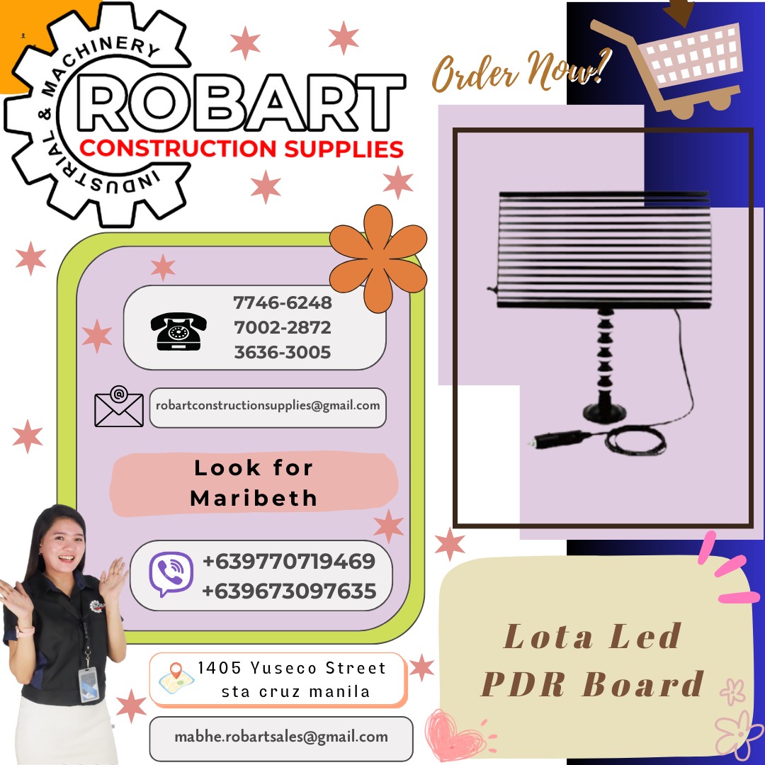 Lota Led PDR Board, Commercial & Industrial, Construction Tools ...