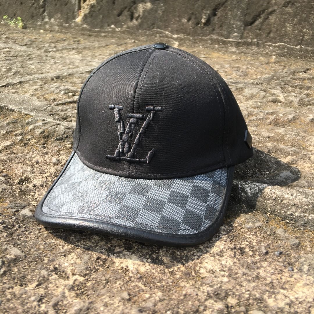 LOUIS VUITTON LEATHER BRIM SNAPBACK, Men's Fashion, Watches ...