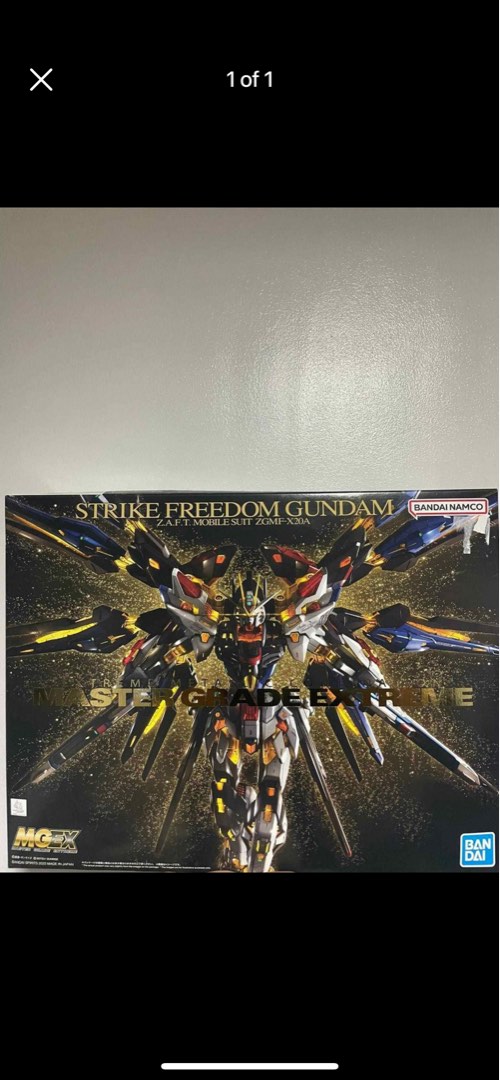 MASTER GRADE EXTREME STRIKE FREEDOM new**, Hobbies & Toys, Memorabilia ...